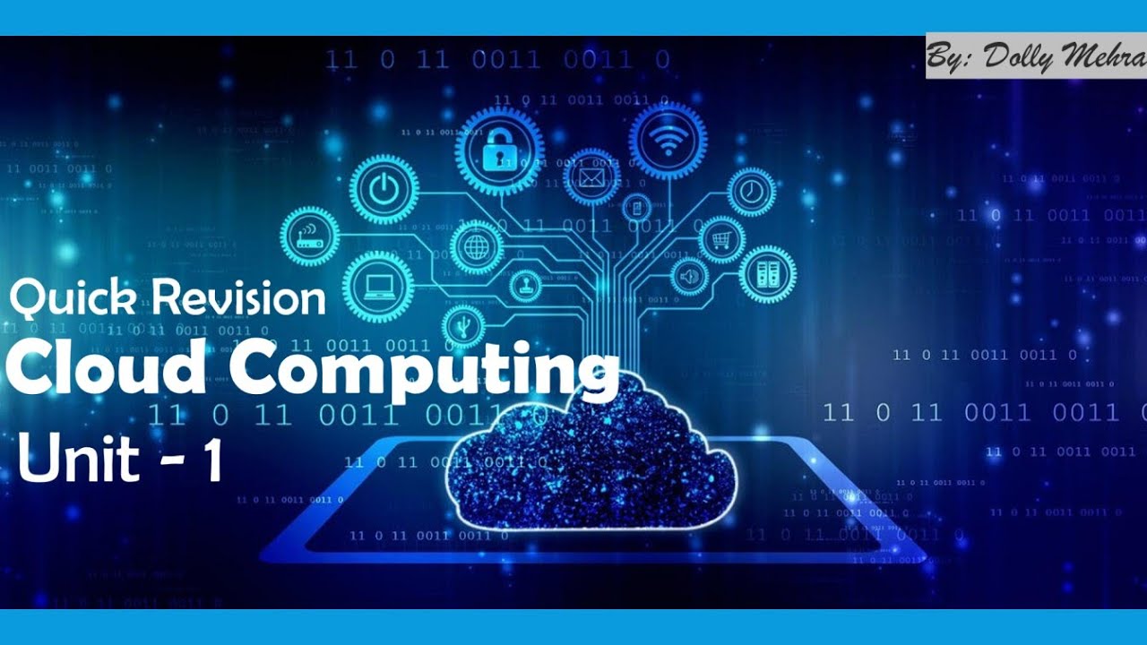 Unit - 1 | Cloud Computing | Quick Revision | Dolly Mehra