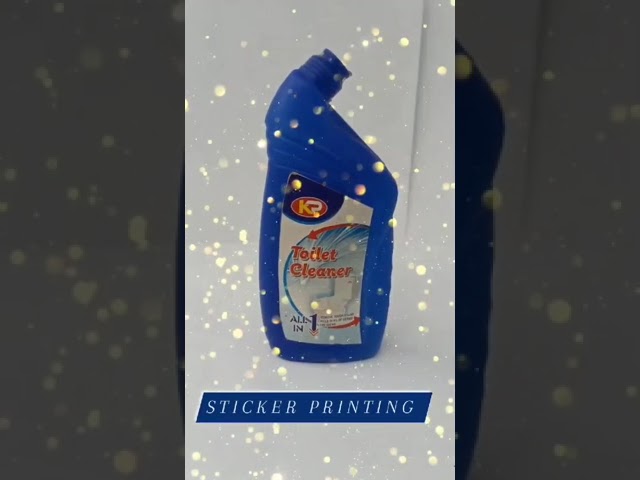 Printed Sticker - Bottle Sticker Printing Service Manufacturer from Indore