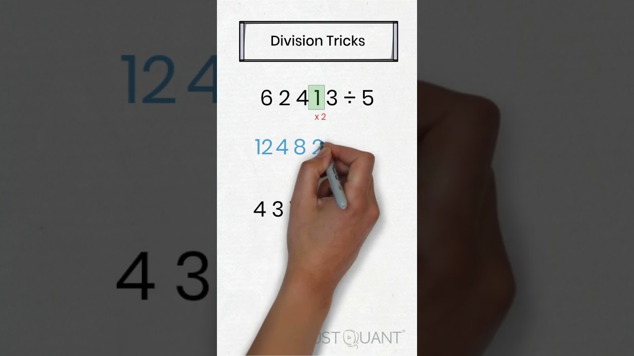 Maths Tricks - Division Tricks - Easy Math Tricks - Mental Math Hack - Simplification Tricks
