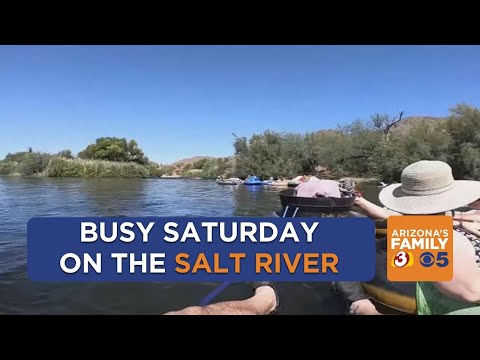 Overcrowding at the Salt River limits recreation activities, closes roads