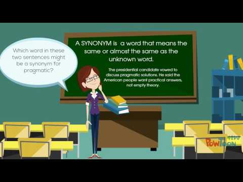 Synonym Context Clues
