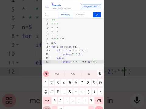 Creating a Square Pattern in Python with Nested Loops