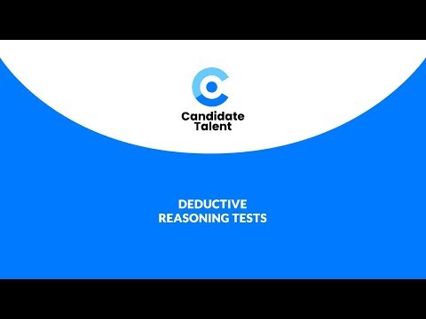 Deductive Reasoning Tests