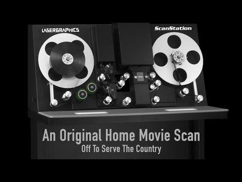 8mm Film To Digital Conversion Service -A Sample Home Movie Film Scan