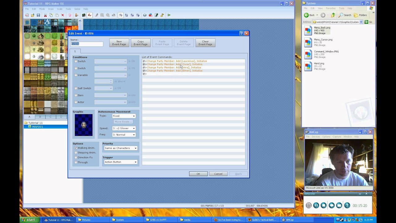 Ruby Tutorial 11 - Tactics Menu (Part 1)
