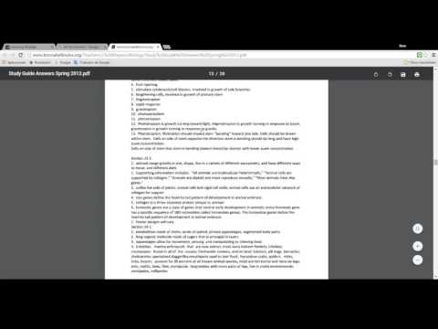 Biology Study Guide Book [ALL ANSWERS]