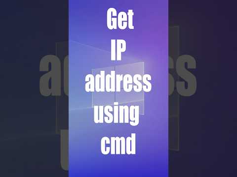 ???? CMD Trick: Get IP address using cmd #computer #pc #pctricks #microsoftwindows #microsoft