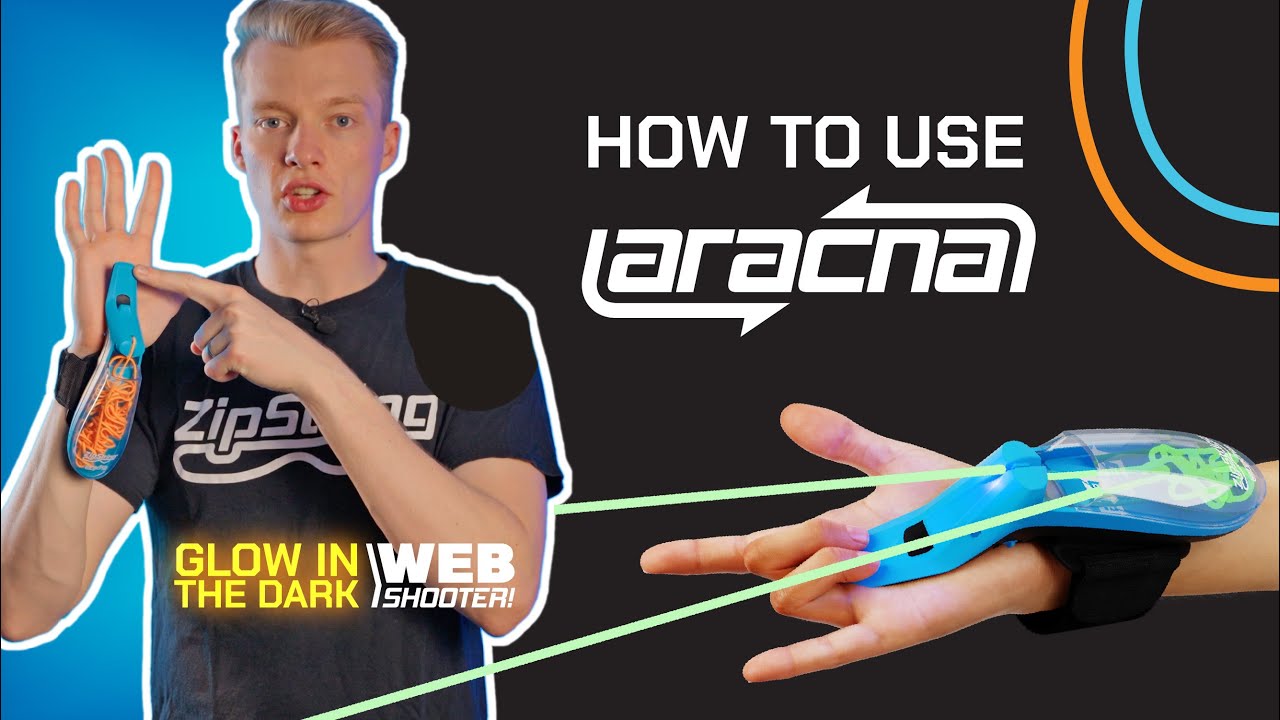ZipString Aracna 101 #tutorial #webshooter #zipstring