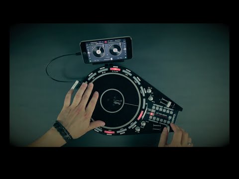 Casio Trackformer XW-DJ1 Falcon DJ Controller with Algoriddim’s djay 2
