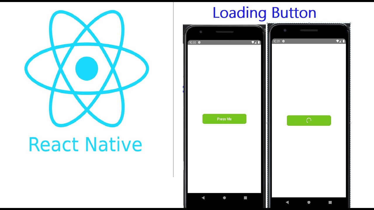 loading button in react native || react native loading button || activity indicator react native
