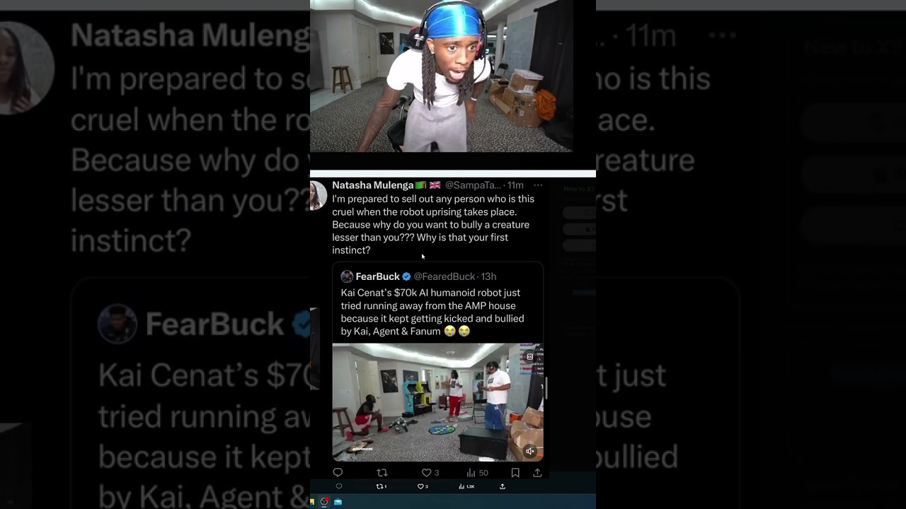 kai reacts to negative tweets on twitter about bullying abdul #kai#kaicenet #kaicenatfunnymoments