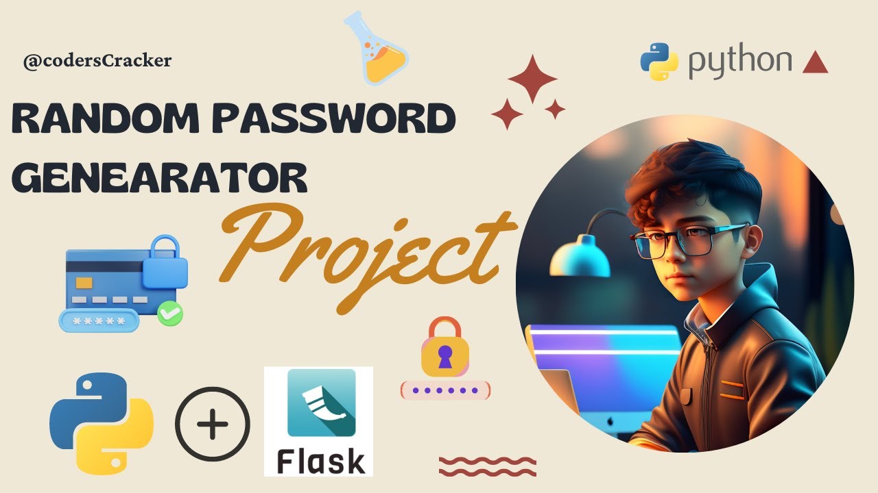 Random Password Generator Python Project | Flask python | Part 2 | Coderscracker