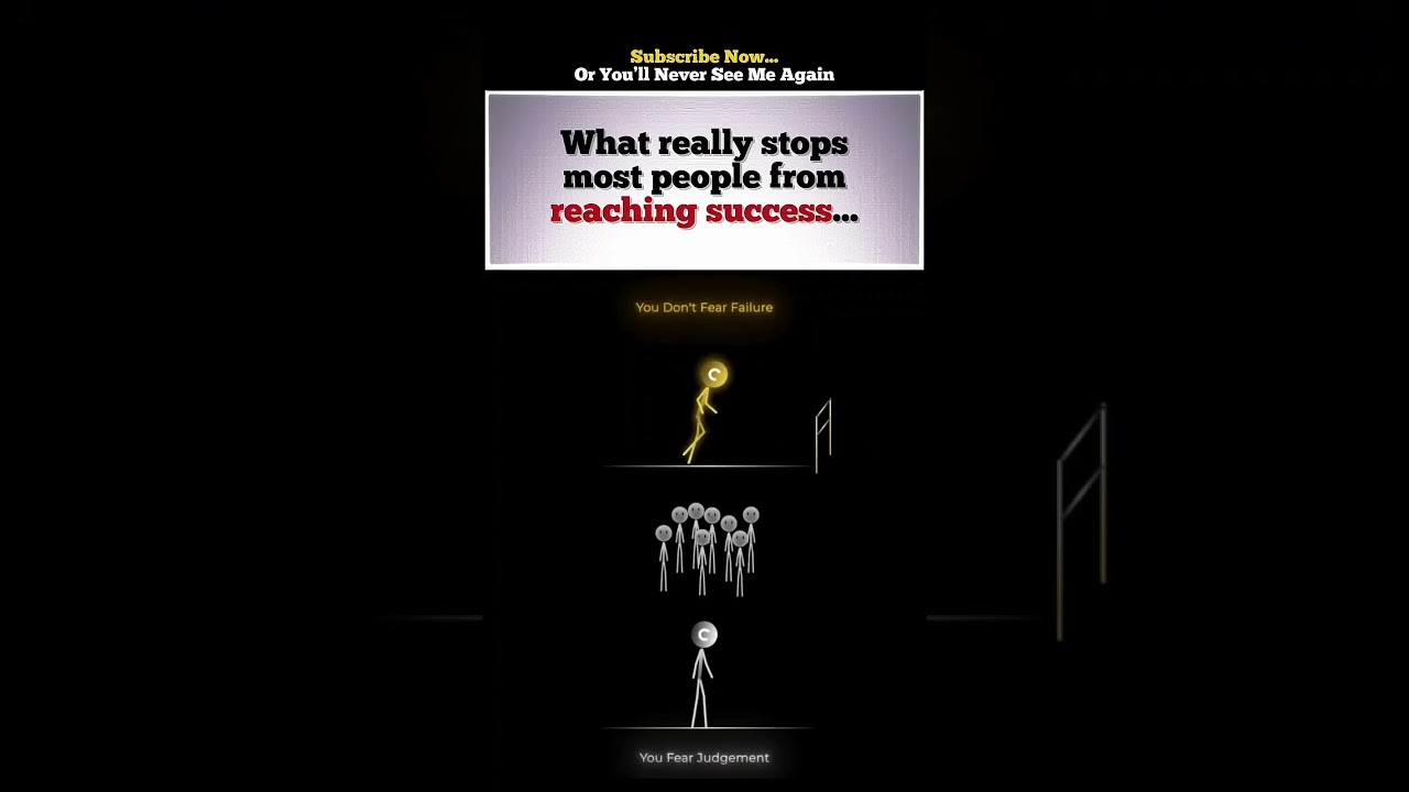 What really stops most people from reaching success... #motivation #mindset #selfimprovement