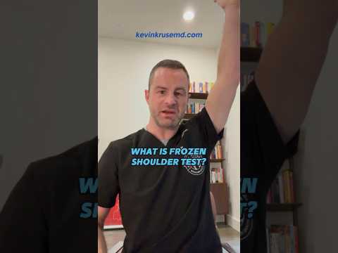 What Is Frozen Shoulder Test #frozenshoulder #orthopedicsurgeon