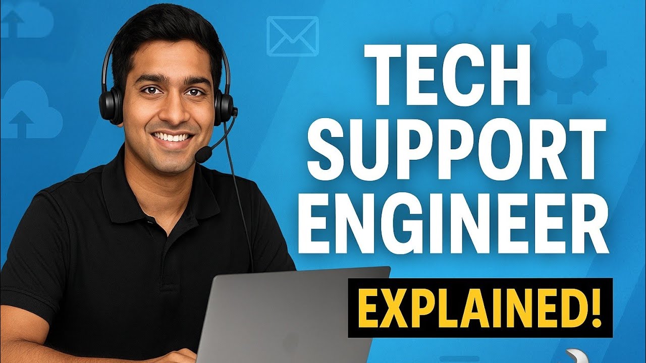 Technical Support Engineer Role Explained: Skills, Salary, and Career Growth 🔧💼