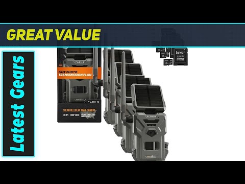 SPYPOINT Flex-S Solar Trail Cam: BEST Cellular Trail Cam?