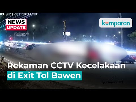CCTV Kecelakaan Beruntun di Exit Tol Bawen, 4 Orang Tewas | kumparan.com
