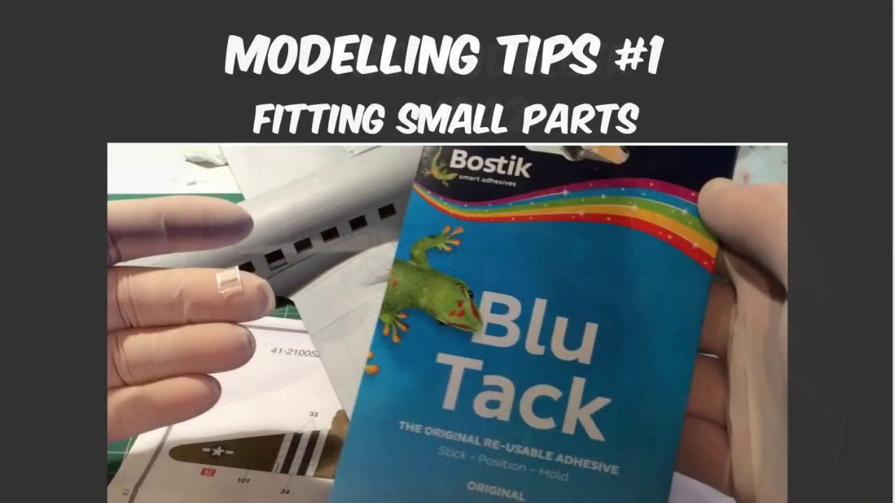 Quick Modelling tip #1 Fitting small parts