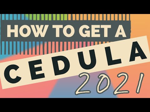 A Filipino Doctor's Guide: How To Get A Cedula in 2021
