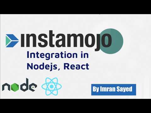 Learn 1 Instamojo Payment Gateway Integration Node js | React Js | Express | Mongo db - Mind Luster
