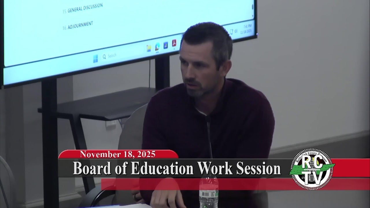 Board of Education Work Session - November 18, 2025