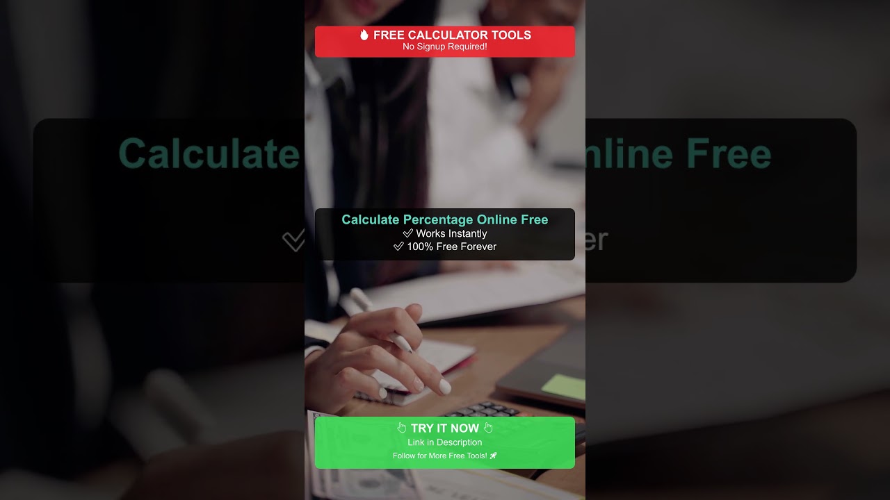 Calculate Percentage Online Free - Free Calculator Tools Tool