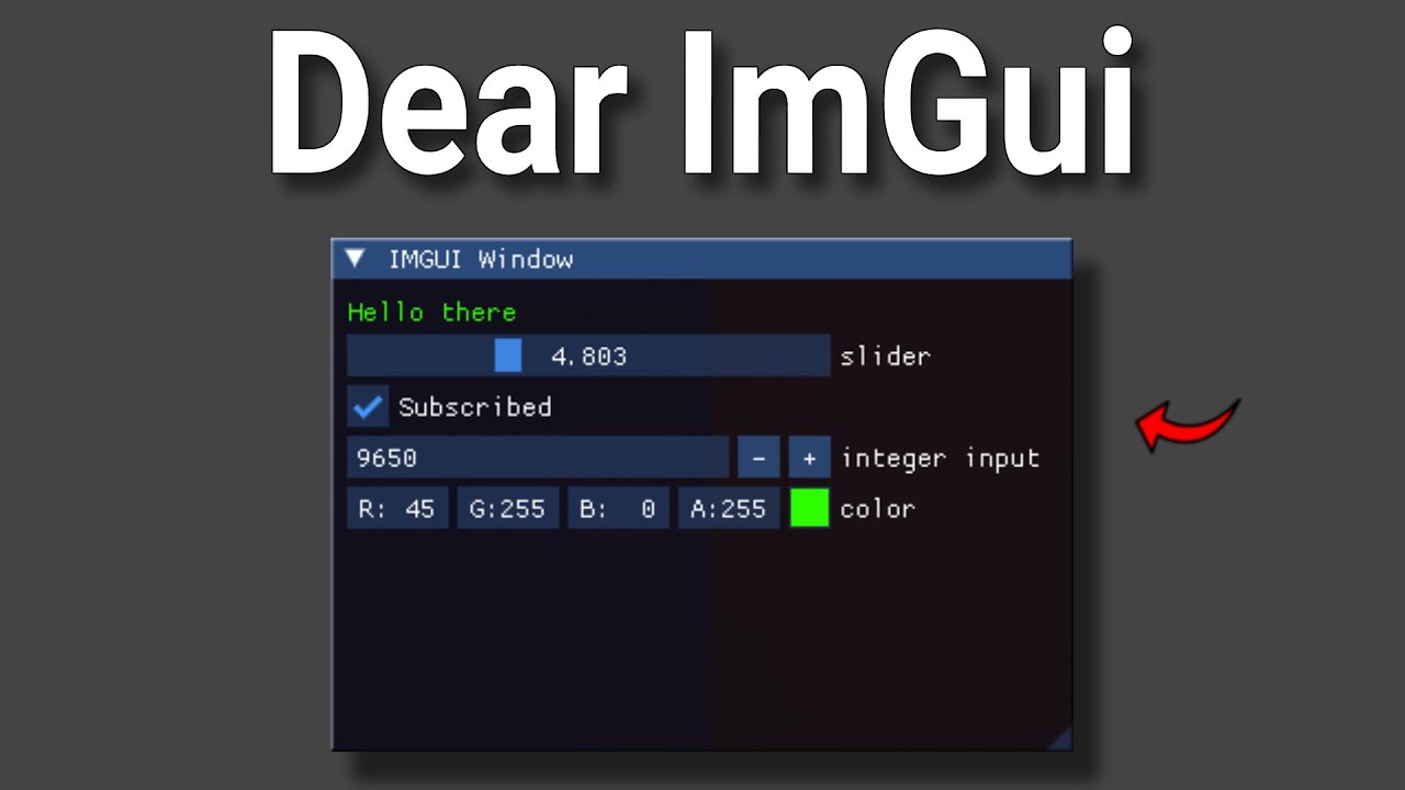 Dear ImGui In C# Under 10 Minutes! [ Tutorial ]