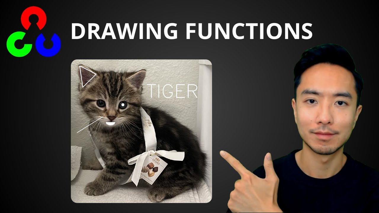 OpenCV Python Drawing Functions