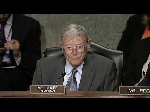 Inhofe Questions Nominees at SASC Hearing for Chief of Naval Operations and Marine Corps Commandant