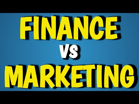 MBA finance vs marketing | Finance vs marketing