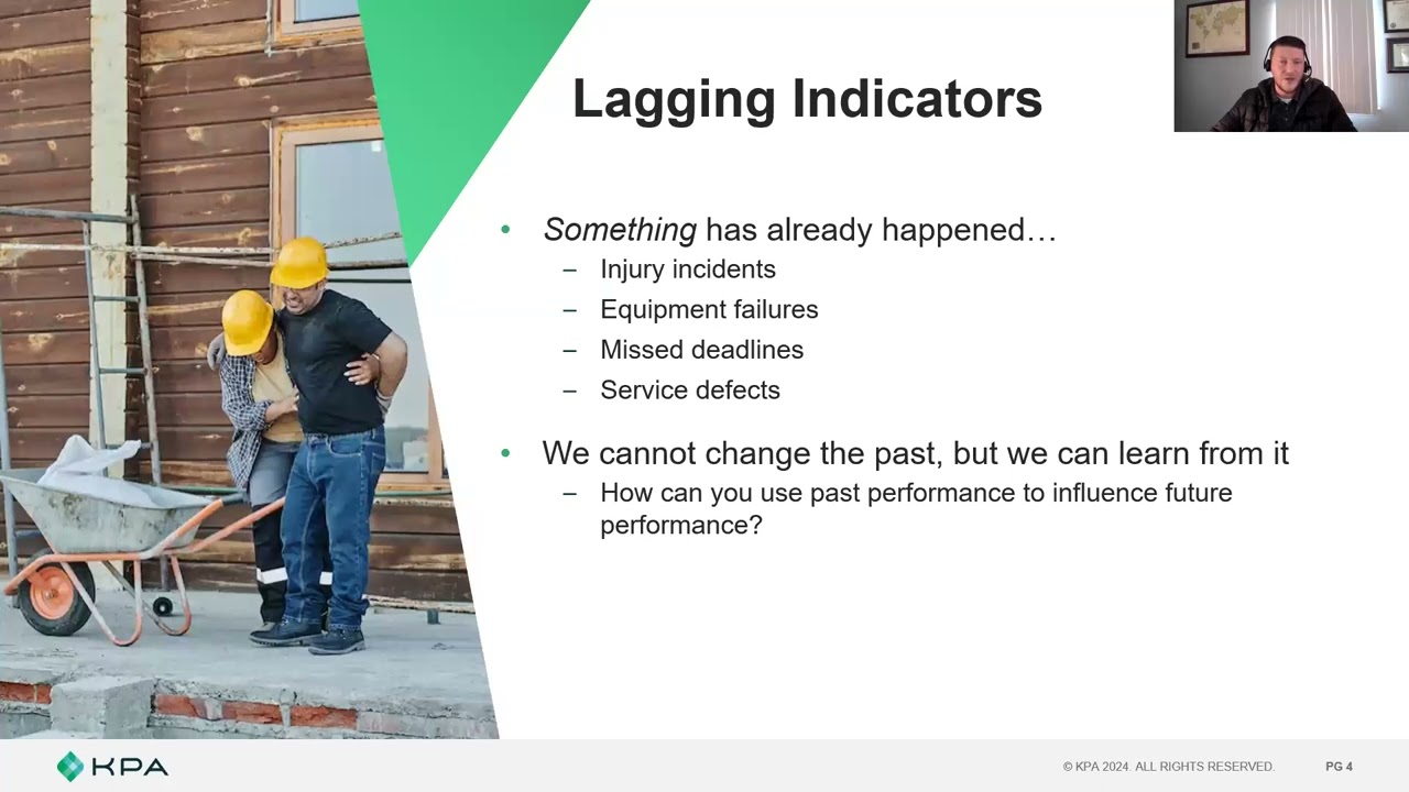 Webinar: Leading and Lagging Indicators: Keys to Success