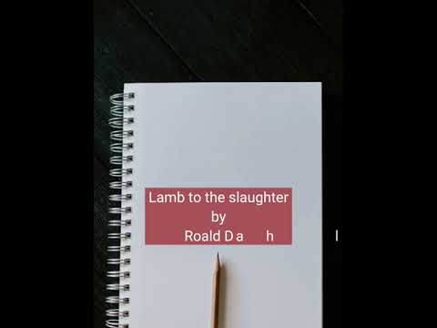 Lamb to the slaughter by Roald Dahl/ important video #Short #Youtubeshorts #Shortvideo