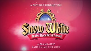 Butlins Snow White and Her Magnificent Friends I Brand-New Panto for ...