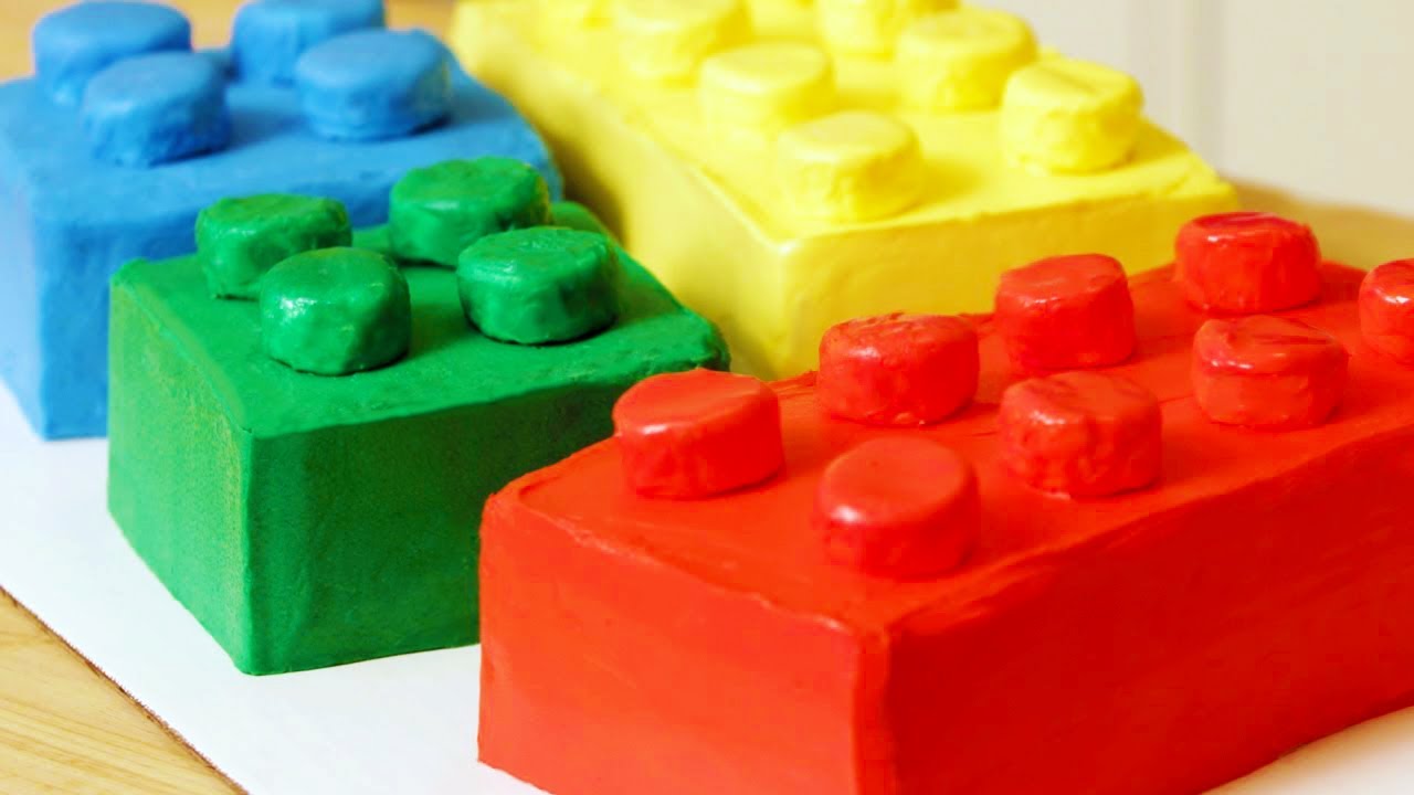 HOW TO MAKE A LEGO CAKE - NERDY NUMMIES