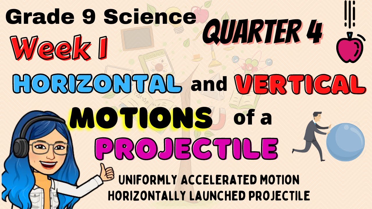 Understanding Horizontal and Vertical Motions of Projectiles in Grade 9 ...