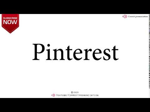 How to Say Pinterest- Pronounce it right! #correctpronunciation