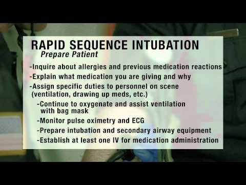 RSI - Rapid Sequence Induction