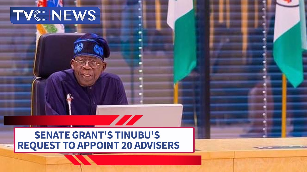 Senate Grant's Tinubu's Request to Appoint 20 Advisers