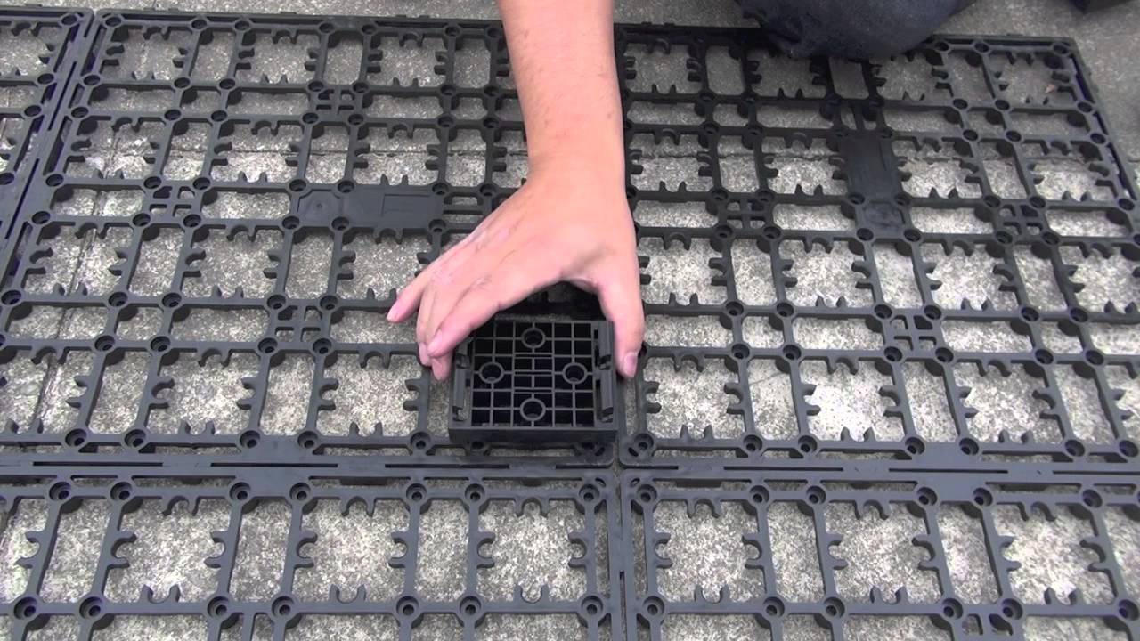 Deck-A-Floor Snap Clip Installation