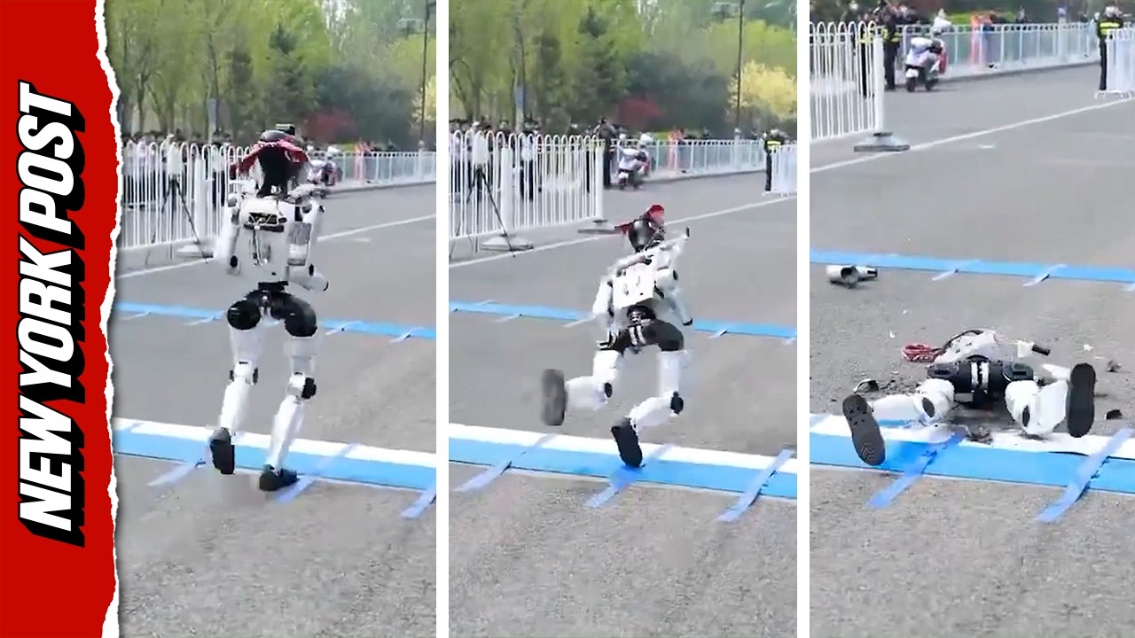 Robot Meets Brutal and Untimely End During Marathon