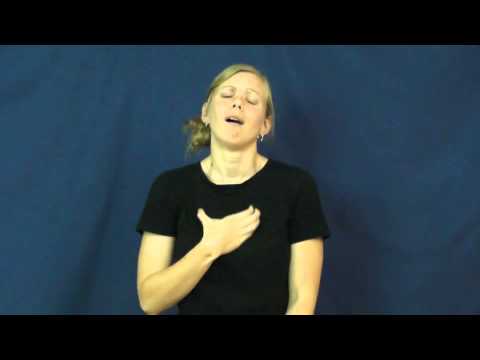 American Sign Language ASL Video Dictionary - pine