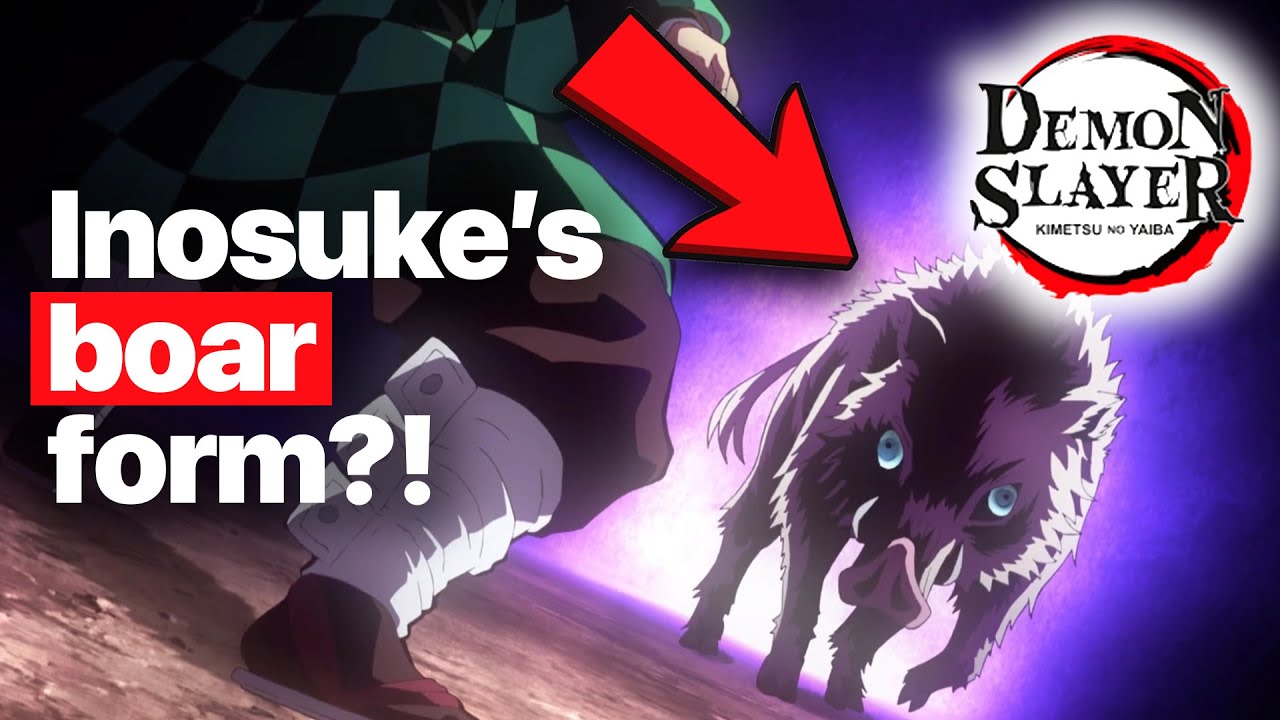 Why Inosuke Wears a Boar Mask in Demon Slayer (The Truth Revealed) 🐗