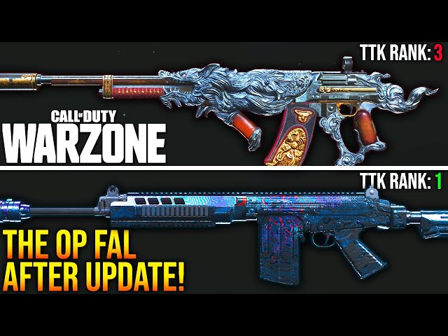 Low TTK FAL loadout for veteran Call of Duty Warzone players