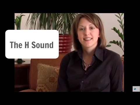 How to Pronounce the English H sound /h/ - Pronunciation Lesson