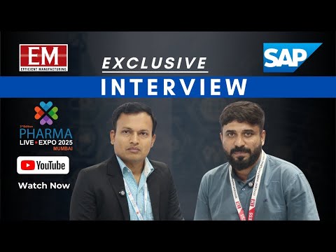 Exclusive Interview with SAP at Pharma Live 2025