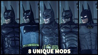 The Asylum Scene In Arkham Knight With 8 Most Unique Mod Suits Cutscene ...