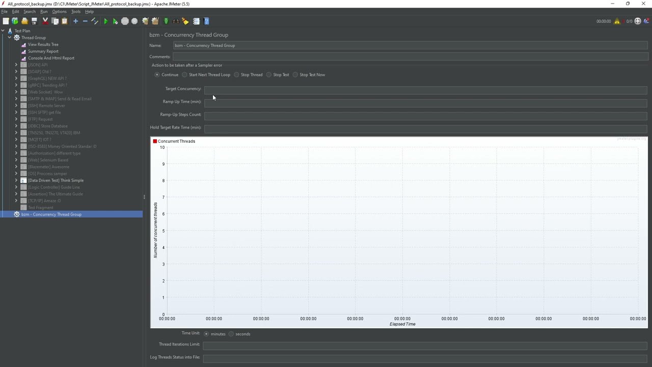 Install Custom thread Group