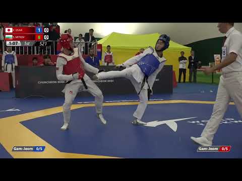 521 Round of 16 Men 63kg JPN K IZUMI BUL S MITKOV