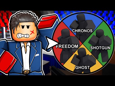 RANDOM WHEEL Decides My FIGHTING STYLE in Untitled Boxing Game..