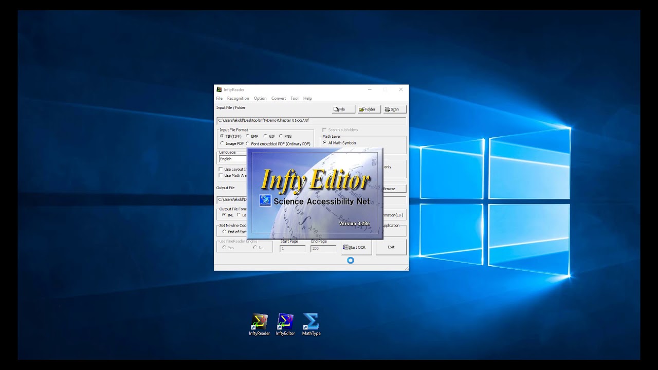 Math PDF Conversion to MathML